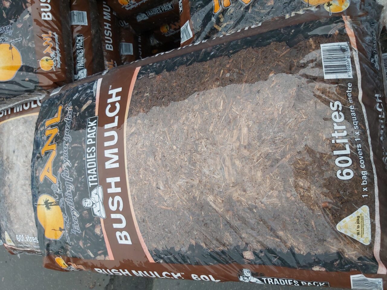 Bush mulch 60L | Camden Nurseries