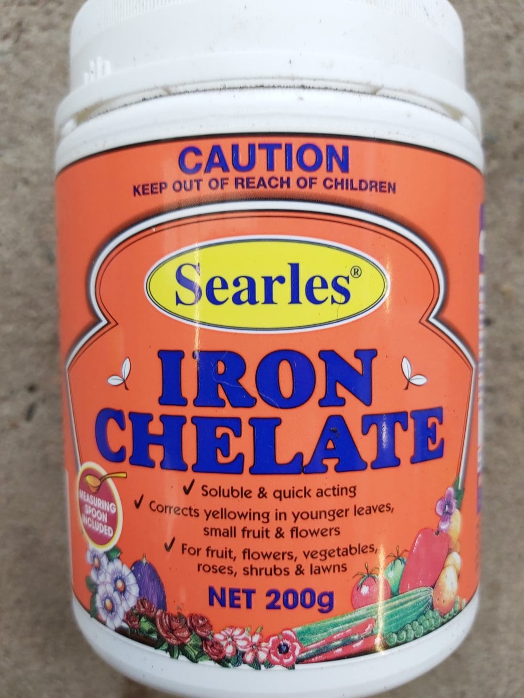 Iron chelate 200g | Camden Nurseries